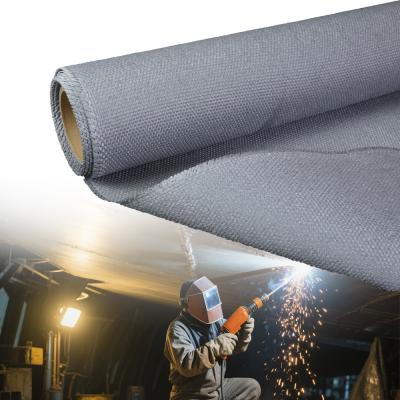China Factory Direct 400 g/sqm Weight Silicone Coated Fiberglass Fabric with 1 / 1.2 / 1.5 meter Width and 50 m / 100 m Roll Length for sale