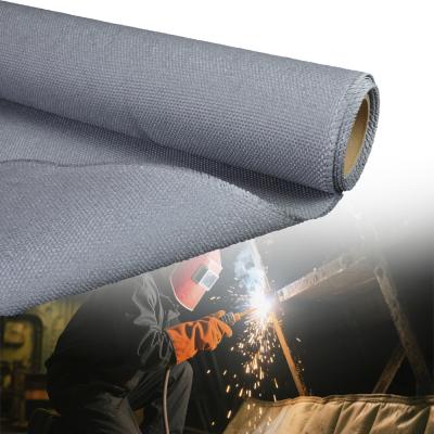 China Fire Resistant PU Coated Fiberglass Fabric with 460 g/sqm Weight 0.41 mm Thickness and 1m to 1.55m Width for sale