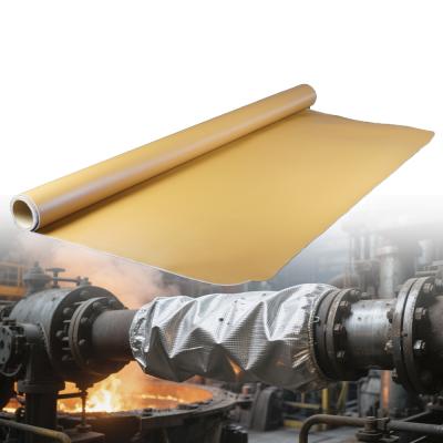 China Double Sided Silicone Coated Fiberglass Fabric with 1 / 1.2 / 1.5 meter Width and 50 m / 100 m Roll Length for sale