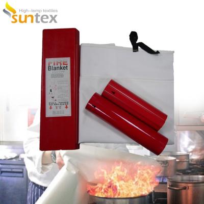 China High Temperature Resistance Large Size Portable Fire Blanket for Emergency and Welding Protection for sale