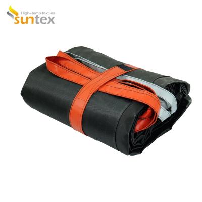 China 550℃/1000℃ Thermal Resistant EV Fire Blanket: Heavy-Duty, Quick-Deploy, Oxygen-Smothering for sale