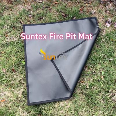 China 550°C Heat Resistant Fire Pit Mat with Customizable Size and Multi-Layer Structure for Outdoor Safety for sale