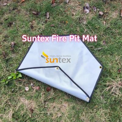 China 550°C Heat Resistant Fire Pit Mat with Multi-Layer Structure and Customizable Size for Outdoor Protection for sale