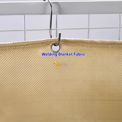 China 550°C Heat Resistant Acrylic Coated Welding Blanket Fire Blanket with Customizable Sizes for sale