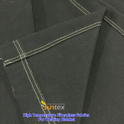 China 550°C Heat Resistant Acrylic Coated Welding Blanket Fire Blanket with Customizable Sizes for sale