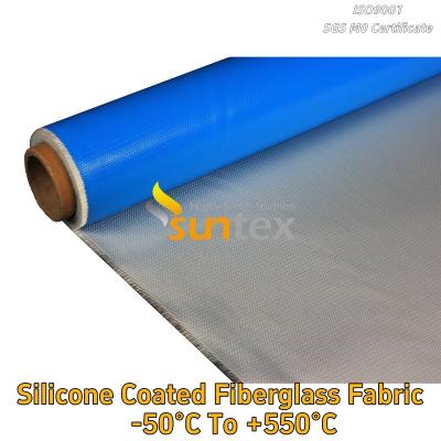 China Waterproof and Fireproof Silicone Coated Fiberglass Fabric for Fire Pit Mat for sale
