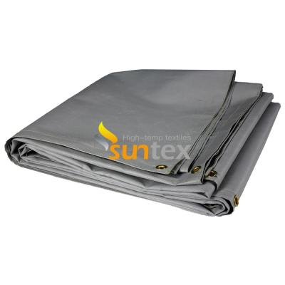 China Heavy Duty Fireproof Weld Blankets & Welding Blanket Rolls | High Temperature Hot Work Fabrics, Welding Protection Blankets and Pads for sale