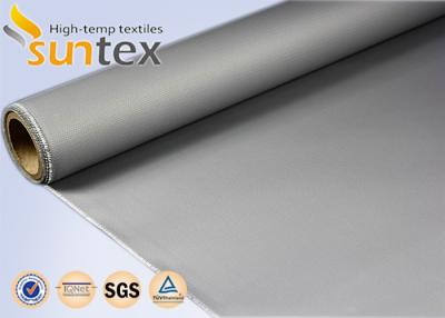 China High Temperature Resistance Silicone Coated Fiberglass for Fireproof Curtain Welding Curtain Smoke Curtain for sale
