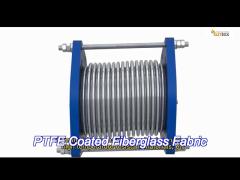 Tecido revestido de fibra de vidro de vermiculita de alta resistência, resistência a altas temperaturas, resistência à corrosão, retardador de chama.