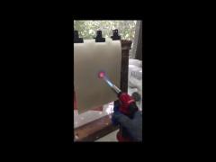 High Temp Ceramics Heat Resistant Fabrics Low Thermal Conductivity Demo