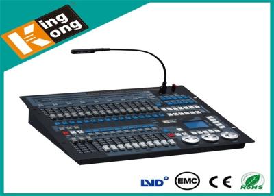 China Professional Dmx Lighting Control Boards , Dmx Lighting Console With USB Memory Stick for sale