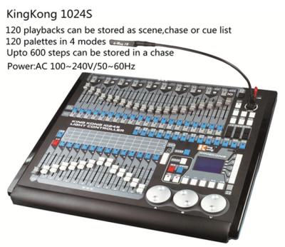 China DMX 1024s Stage Led Light Controller Dj Operator 384ch Channel , DMX 512 / 1990 for sale