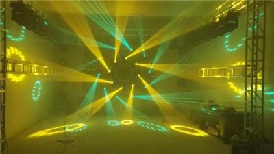 China 16 DMX Channels LED Beam Lights , Dmx Led Moving Head Spot Light  With Date Fine - Tuning for sale