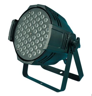 China High Power RGB LED Stage Par Lights With DMX512 Master Led Flat DJ Equipments 54*3W for sale