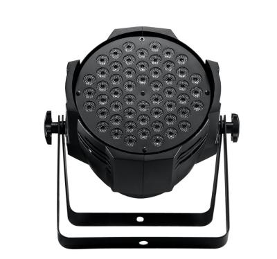 China Water Resistance LED Par Stage Lights Flat Par With Multi Color 8 Channels for sale