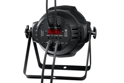 China Stage Events Waterproof Led Par Light With Master / Slave And DMX Control Mode for sale