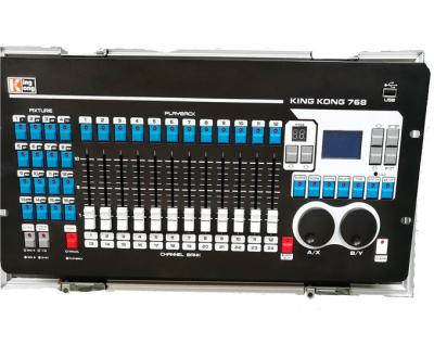 China Programmable RGB DMX Controller Kingkong 768 With Pan / Tilt And RGB Shapes for sale