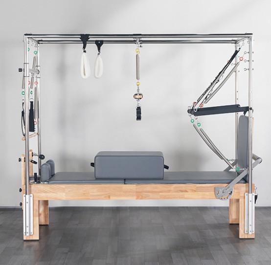 Quality Maple Core Pilates Beds Multi Functional Three In One Yoga Flat Bed for sale