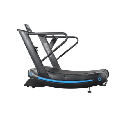 China Fitness Non Powered Curved Mechanical Treadmill Running Workout Machine en venta
