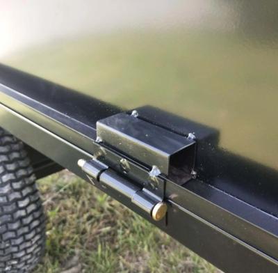 Cina Struttura in acciaio Prato trattore Tiller rimorchio Garden Dump Truck Acciaio ATV Dump Truck Acciaio ATV rimorchio Heavy Duty rimorchio Giardino rimorchio Fast Release Buckle in vendita
