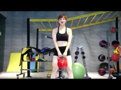 All Steel Fitness Competition Kettlebells Electroplated Handle Kettlebells Strength Training Kettlebells