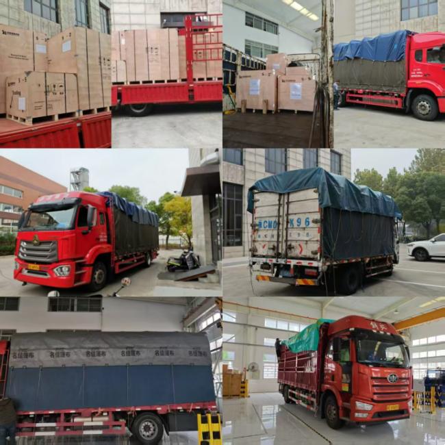 Product packaging and shipping process