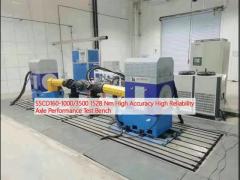 SSCD160-1000/3500 1528 Nm hohe Genauigkeit hohe Zuverlässigkeit elektrischer Dynamometer Prüfbank System zur Prüfung der Achsleistung