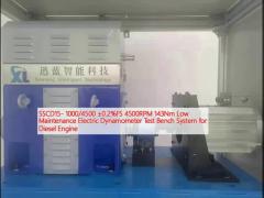 SSCD15- 1000/4500 ±0.2%FS 4500RPM 143Nm Elektrisch dynamometer met laag onderhoud