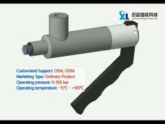 tf110 series threaded stainless steel pressing handle type quick connect coupling