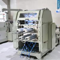 China Ice Cream Paper Cup Punching Machine with Tension Control System 650mm Web Width 9KW for sale