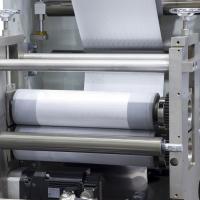 China Ice Cream Paper Cup Punching Machine with Tension Control System 650mm Web Width 9KW for sale