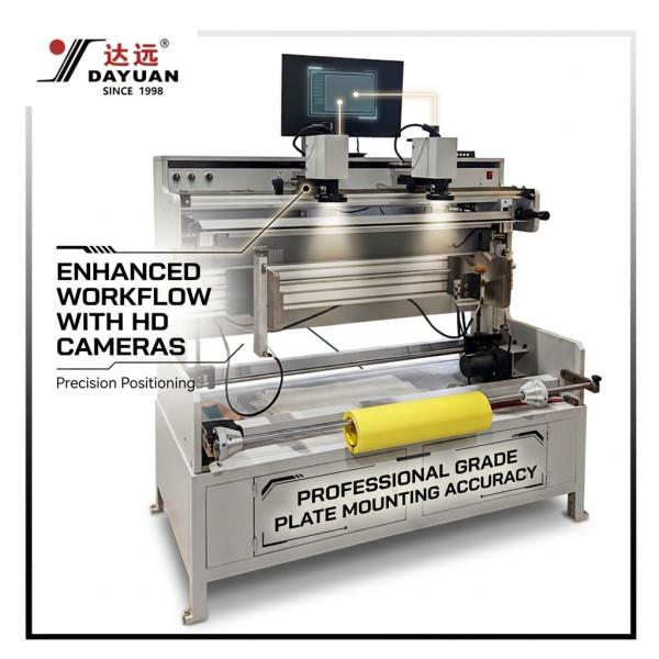 Quality SMT-1000 High-End Flexographic Plate Mounting Machine with High-Definition Color Camera and Gearmotor-Driven Lifting Mechanism for sale