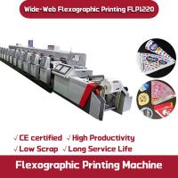 Quality 1220mm Wide-Web High-Speed Flexographic Printing Press with Rexroth Servo for sale