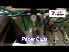 plc touch screen full automatic paper cone water cup machine zb1r-a