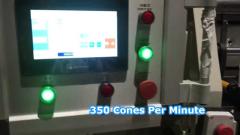 High-Efficiency Paper Cup Punching Press Machine  CC880&CC1080