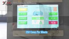 Dayuan CC450-S Yogurt Lid Die Cutting Machine | 450 Strokes/Min Servo Puncher
