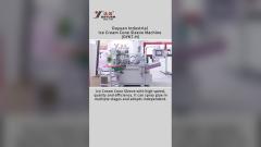 Ice Cream Cone Sleeve Machine (DYK7-H)| 4-Axis Servo Automatic Former