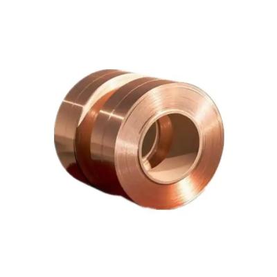 China 0.01mm Thick Refrigeration Copper Foil Tape For Electronics Copper Sheet Coil for sale
