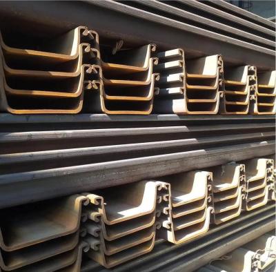 China S275 U Shaped Steel Sheet Pile S355 S390 S430 SY295 SY390 16mm for sale