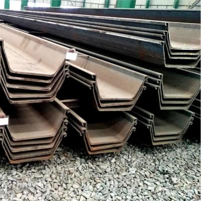 China Hot Rolled Pile Beam U Shaped Steel Concrete Sheet Pile S275 S355 S390 S430 SY295 SY390 for sale