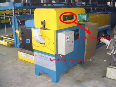 China Galvanized Square Steel Pipe Making Machine , Elbow Pipe Forming Machine 3 Tons for sale