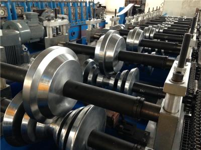 China Galvanized Steel Roof Tile Roll Forming Machine Guide Pillar Structure 0.25 - 0.6mm for sale