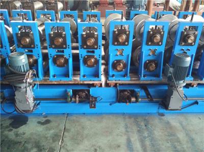 China Manual Decoiler Roll Forming Machine For Purlin C Z Type One Side Chain for sale
