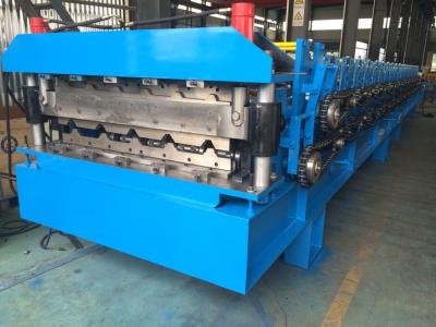 China Dubbel de Laagbroodje die van het dakwerkprofiel Machine automatisch 380V 50Hz 3 Fasen vormen Te koop