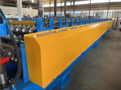 Cina Rotolo del pannello del tetto di doppio strato che forma macchina Corrguated 22 stazioni 76mm in vendita