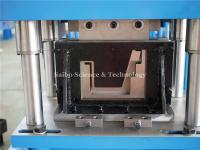 China Wall Panel Structure Eave Gutter Roll Forming Machine With Chain Drive for sale