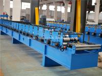 China Wall Panel Structure Eave Gutter Roll Forming Machine With Chain Drive for sale