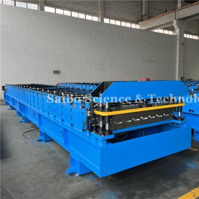 Cina Macchina per la formazione di pannelli di copertura a trazione automatica 20 m/min Per coperture spessore 0,3-0,8 mm in vendita