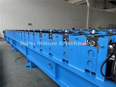 Cina 11KW Roofing Panel Roll Forming Machine con Chain Drive include 6T Hydraulic Decoiler in vendita