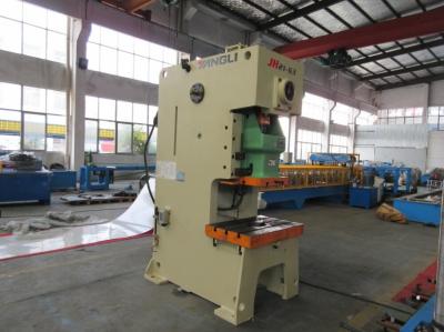 China 3 Rows Guide Rail Solar Roll Forming Machine for solar stands continues punching for sale